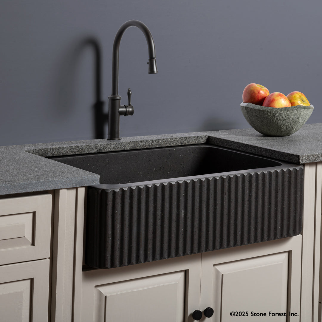 Shop Stone Farmhouse Kitchen Sinks | Apron Front Sinks | Stone Forest