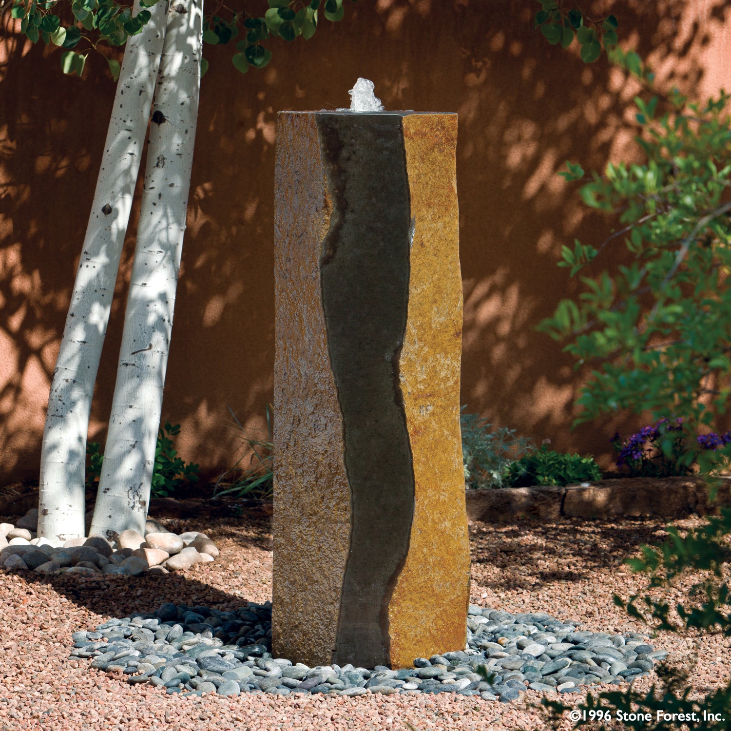 Basalt Column Fountains | Modern Stone Water Features | Stone Forest