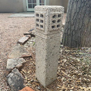 Rough Post Stone Lantern – Stone Forest